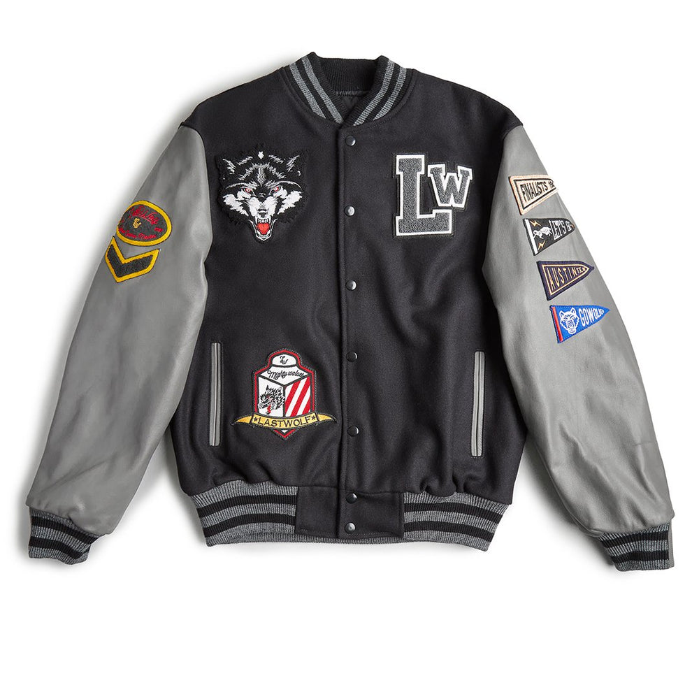 BLACK VARSITY JACKET