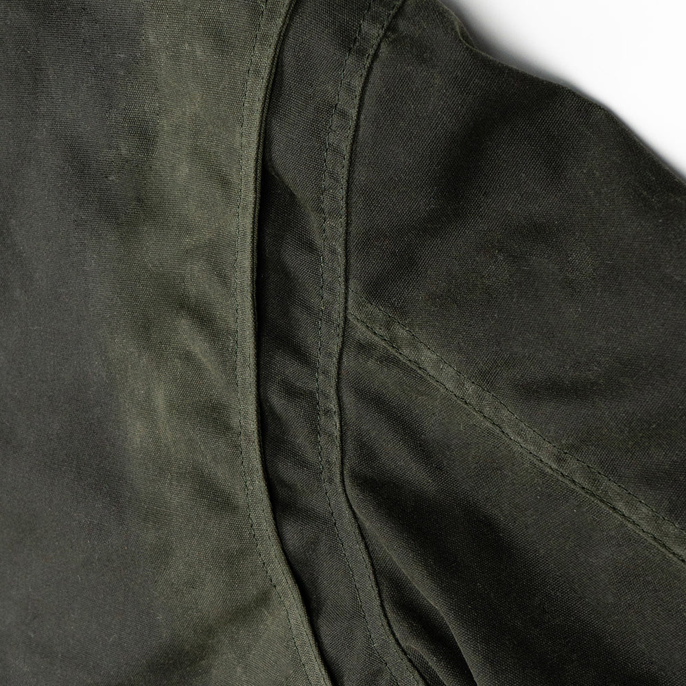 RANGER WAX CANVAS WORK JACKET - FOREST GREEN | Lastwolf Leather Jackets