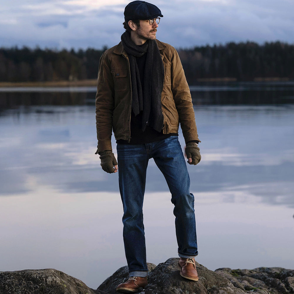 RANGER WAX CANVAS WORK JACKET - NUTMEG | Lastwolf Leather Jackets